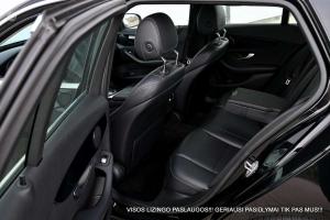 Black Mercedes-Benz C 180 2019 in Kretinga, with an engine capacity of 1.60 L and mileage of 276 thousand km for 11699 €, photo 24 on AUTOMOTO.COM.LV