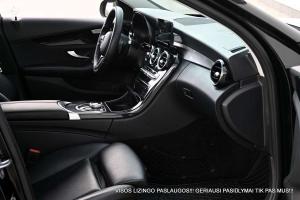 Black Mercedes-Benz C 180 2019 in Kretinga, with an engine capacity of 1.60 L and mileage of 276 thousand km for 11699 €, photo 25 on AUTOMOTO.COM.LV