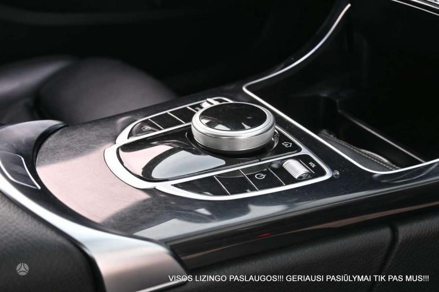 Black Mercedes-Benz C 180 2019 in Kretinga, with an engine capacity of 1.60 L and mileage of 276 thousand km for 11699 €, photo 27 on AUTOMOTO.COM.LV