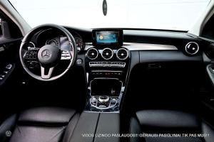 Black Mercedes-Benz C 180 2019 in Kretinga, with an engine capacity of 1.60 L and mileage of 276 thousand km for 11699 €, photo 28 on AUTOMOTO.COM.LV