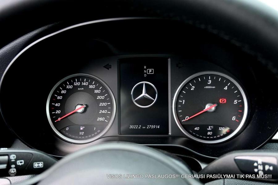Black Mercedes-Benz C 180 2019 in Kretinga, with an engine capacity of 1.60 L and mileage of 276 thousand km for 11699 €, photo 33 on AUTOMOTO.COM.LV