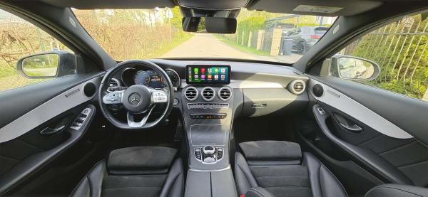Melns Mercedes-Benz C 180 2021 Viļņa, ar dzinēja tilpumu 1.50 L un nobraukumu 100 tūkst. km par 19700 €, foto 7 vietnē AUTOMOTO.COM.LV
