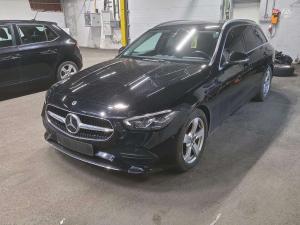 Melns Mercedes-Benz C 180 2021 Viļņa, ar dzinēja tilpumu 1.50 L un nobraukumu 124 tūkst. km par 22265 €, foto  vietnē AUTOMOTO.COM.LV