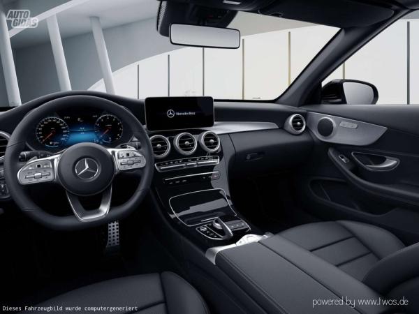 Zils Mercedes-Benz C 180 2019 Kauņa, ar dzinēja tilpumu 1.60 L un nobraukumu 58 tūkst. km par 33209 €, foto 6 vietnē AUTOMOTO.COM.LV