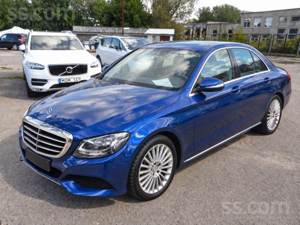 Blue Mercedes-Benz C 180 2015 in Klaipeda, with an engine capacity of 1.60 L and mileage of 78 thousand km for 14500 €, photo 1 on AUTOMOTO.COM.LV
