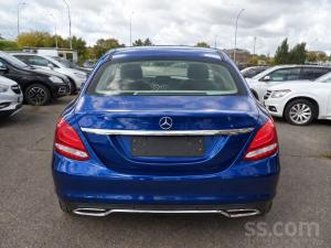 Blue Mercedes-Benz C 180 2015 in Klaipeda, with an engine capacity of 1.60 L and mileage of 78 thousand km for 14500 €, photo 6 on AUTOMOTO.COM.LV