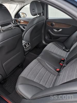 Blue Mercedes-Benz C 180 2015 in Klaipeda, with an engine capacity of 1.60 L and mileage of 78 thousand km for 14500 €, photo 11 on AUTOMOTO.COM.LV