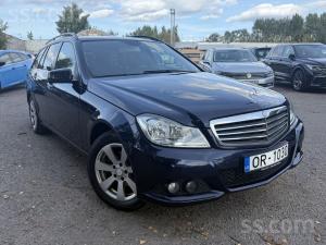 Blue Mercedes-Benz C 180 2012 in Riga, with an engine capacity of 2.20 L and mileage of 0 thousand km for 5650 €, photo 4 on AUTOMOTO.COM.LV