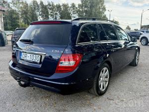 Blue Mercedes-Benz C 180 2012 in Riga, with an engine capacity of 2.20 L and mileage of 0 thousand km for 5650 €, photo 8 on AUTOMOTO.COM.LV