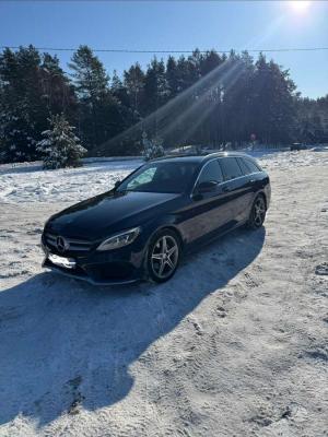 Zils Mercedes-Benz C 180 2015 Viļņa, ar dzinēja tilpumu 1.60 L un nobraukumu 308 tūkst. km par 9500 €, foto  vietnē AUTOMOTO.COM.LV