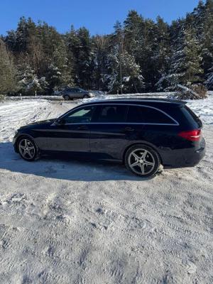 Zils Mercedes-Benz C 180 2015 Viļņa, ar dzinēja tilpumu 1.60 L un nobraukumu 308 tūkst. km par 9500 €, foto 3 vietnē AUTOMOTO.COM.LV