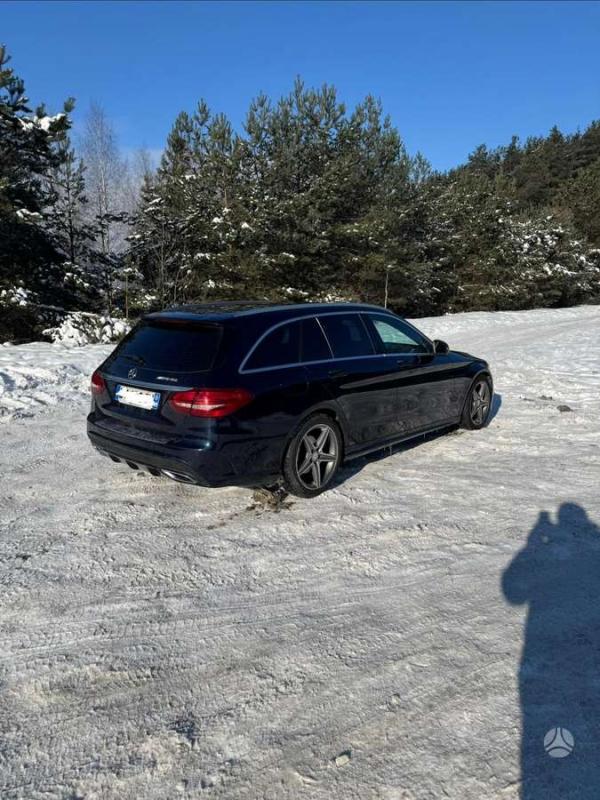 Zils Mercedes-Benz C 180 2015 Viļņa, ar dzinēja tilpumu 1.60 L un nobraukumu 308 tūkst. km par 9500 €, foto 6 vietnē AUTOMOTO.COM.LV