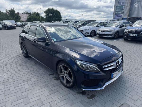 Blue Mercedes-Benz C 180 2015 in Taurage, with an engine capacity of 1.60 L and mileage of 311 thousand km for 8200 €, photo 2 on AUTOMOTO.COM.LV