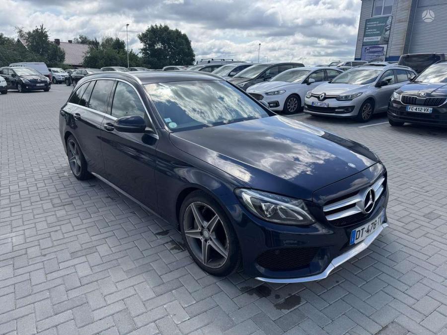 Zils Mercedes-Benz C 180 2015 Tauragė, ar dzinēja tilpumu 1.60 L un nobraukumu 311 tūkst. km par 8200 €, foto 3 vietnē AUTOMOTO.COM.LV