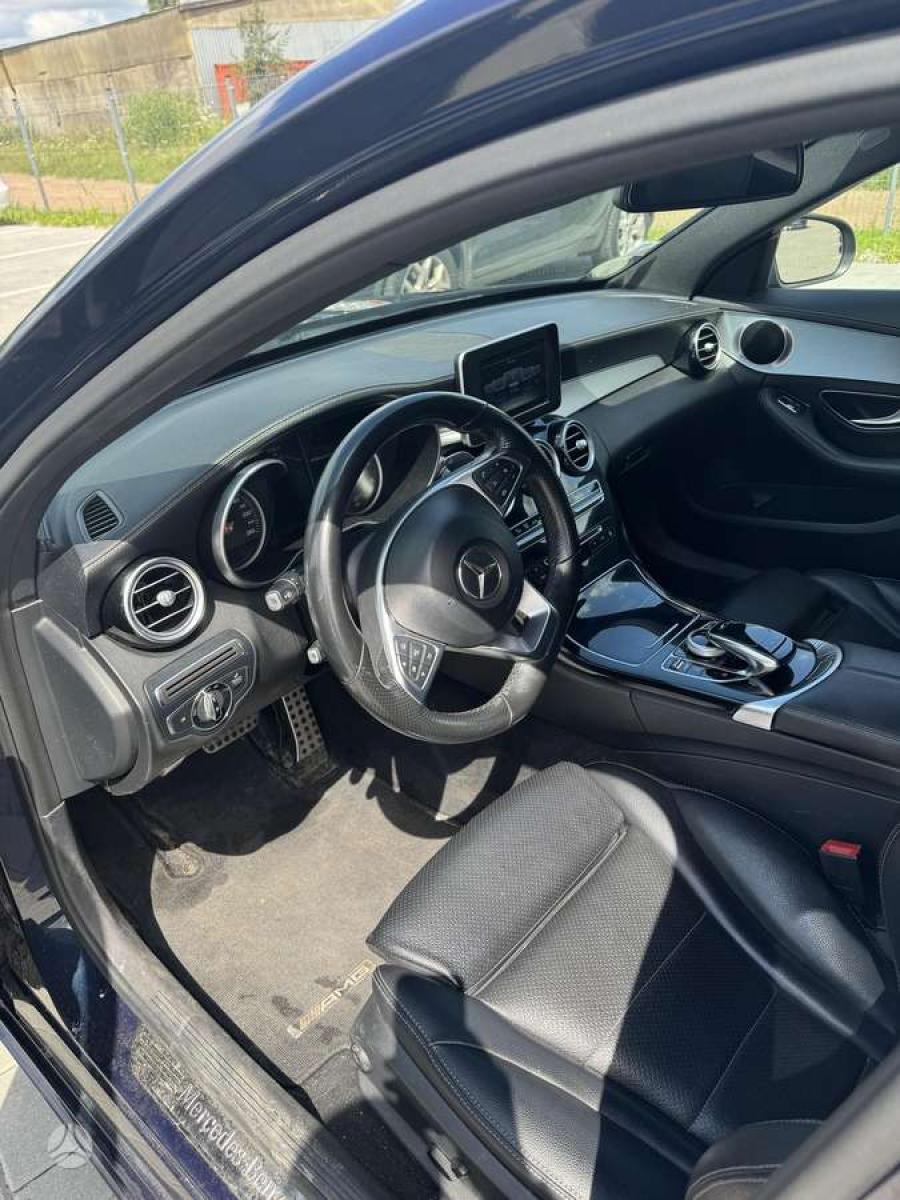 Zils Mercedes-Benz C 180 2015 Tauragė, ar dzinēja tilpumu 1.60 L un nobraukumu 311 tūkst. km par 8200 €, foto 13 vietnē AUTOMOTO.COM.LV