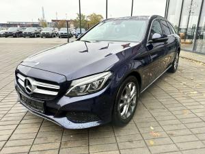 Blue Mercedes-Benz C 180 2016 in Kaunas, with an engine capacity of 1.60 L and mileage of 216 thousand km for 9700 €, photo  on AUTOMOTO.COM.LV
