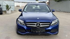 Blue Mercedes-Benz C 180 2016 in Telschi, with an engine capacity of 1.60 L and mileage of 175 thousand km for 11700 €, photo 6 on AUTOMOTO.COM.LV