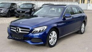 Blue Mercedes-Benz C 180 2016 in Telschi, with an engine capacity of 1.60 L and mileage of 175 thousand km for 11700 €, photo 7 on AUTOMOTO.COM.LV