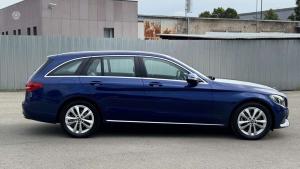 Blue Mercedes-Benz C 180 2016 in Telschi, with an engine capacity of 1.60 L and mileage of 175 thousand km for 11700 €, photo 13 on AUTOMOTO.COM.LV