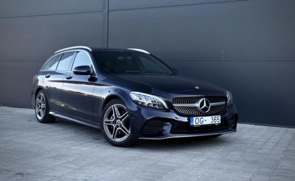 Zils Mercedes-Benz C 180 2018 Rīga, ar dzinēja tilpumu 1.50 L un nobraukumu 179 tūkst. km par 19595 €, foto 4 vietnē AUTOMOTO.COM.LV
