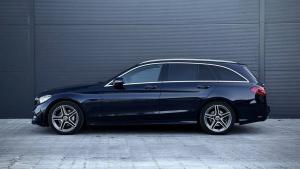Zils Mercedes-Benz C 180 2018 Rīga, ar dzinēja tilpumu 1.50 L un nobraukumu 182 tūkst. km par 19400 €, foto 3 vietnē AUTOMOTO.COM.LV