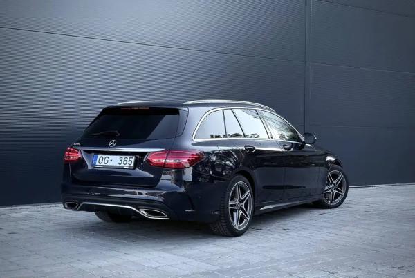 Zils Mercedes-Benz C 180 2018 Rīga, ar dzinēja tilpumu 1.50 L un nobraukumu 182 tūkst. km par 19400 €, foto 6 vietnē AUTOMOTO.COM.LV
