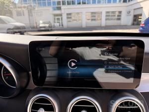 Blue Mercedes-Benz C 180 2019 in Riga, with an engine capacity of 1.60 L and mileage of 132 thousand km for 18500 €, photo 12 on AUTOMOTO.COM.LV