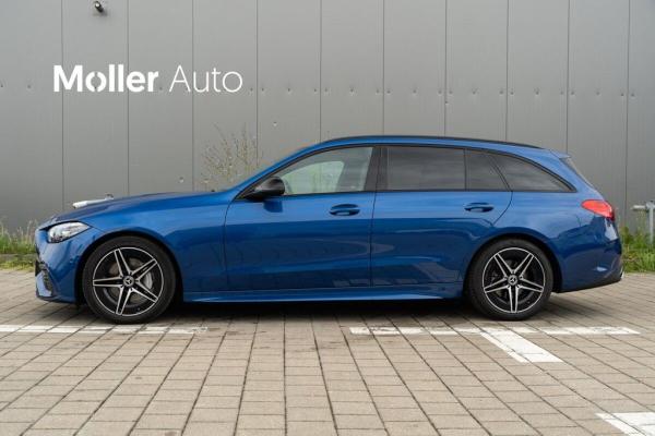 Zils Mercedes-Benz C 180 2024 Viļņa, ar dzinēja tilpumu 1.50 L un nobraukumu 46 tūkst. km par 38000 €, foto 3 vietnē AUTOMOTO.COM.LV