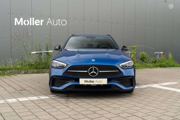 Zils Mercedes-Benz C 180 2024 Viļņa, ar dzinēja tilpumu 1.50 L un nobraukumu 46 tūkst. km par 38000 €, foto 2 vietnē AUTOMOTO.COM.LV