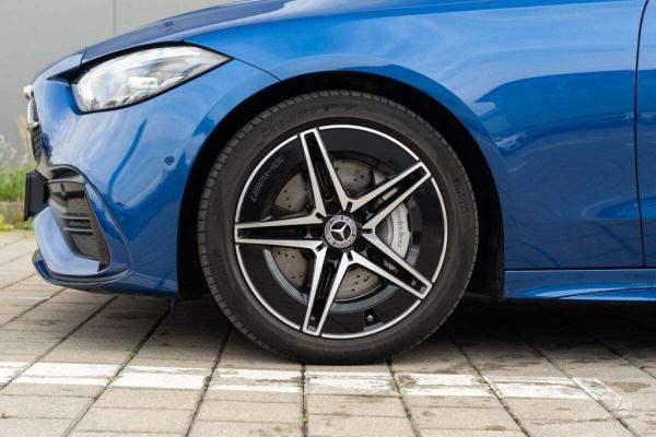 Zils Mercedes-Benz C 180 2024 Viļņa, ar dzinēja tilpumu 1.50 L un nobraukumu 46 tūkst. km par 38000 €, foto 4 vietnē AUTOMOTO.COM.LV