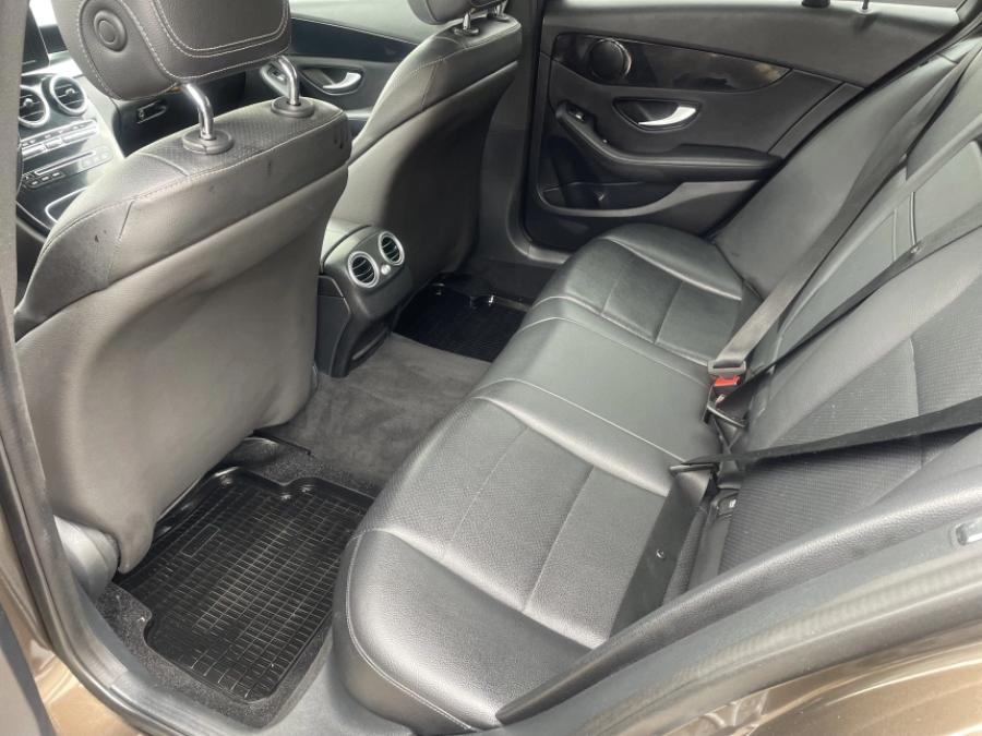 Brown Mercedes-Benz C 180 2016 in Riga, with an engine capacity of 1.60 L and mileage of 238 thousand km for 10390 €, photo 4 on AUTOMOTO.COM.LV