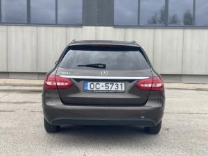 Brown Mercedes-Benz C 180 2016 in Riga, with an engine capacity of 1.60 L and mileage of 238 thousand km for 10390 €, photo 16 on AUTOMOTO.COM.LV