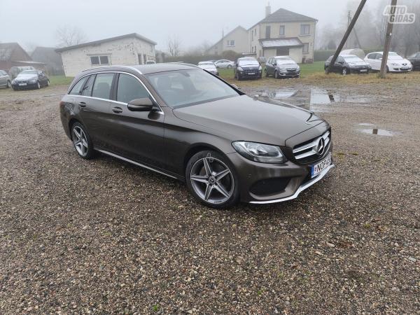 Brown Mercedes-Benz C 180 2018 in Sakiai, with an engine capacity of 1.60 L and mileage of 209 thousand km for 12500 €, photo 7 on AUTOMOTO.COM.LV