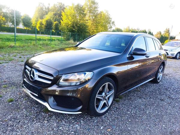 Brūns Mercedes-Benz C 180 2018 Šakiai, ar dzinēja tilpumu 1.60 L un nobraukumu 209 tūkst. km par 10900 €, foto  vietnē AUTOMOTO.COM.LV