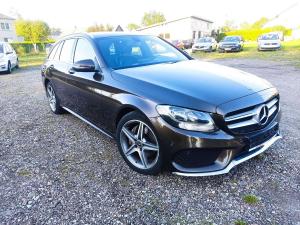 Brown Mercedes-Benz C 180 2018 in Sakiai, with an engine capacity of 1.60 L and mileage of 209 thousand km for 10900 €, photo 3 on AUTOMOTO.COM.LV