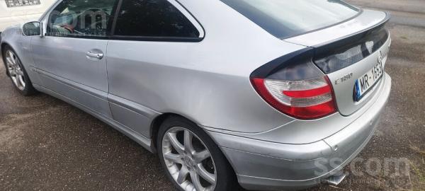 Grey Mercedes-Benz C 180 2007 in Riga, with an engine capacity of 1.80 L and mileage of 0 thousand km for 1400 €, photo 7 on AUTOMOTO.COM.LV