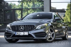 Grey Mercedes-Benz C 180 2016 in Tukums, with an engine capacity of 1.60 L and mileage of 93 thousand km for 19000 €, photo  on AUTOMOTO.COM.LV
