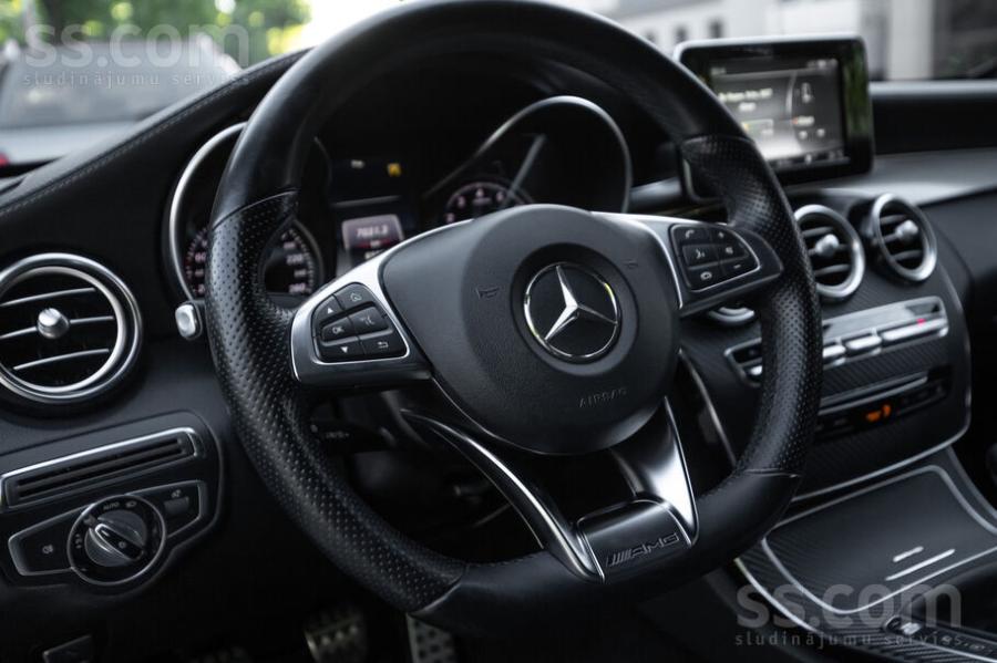 Pelēks Mercedes-Benz C 180 2016 Tukums, ar dzinēja tilpumu 1.60 L un nobraukumu 93 tūkst. km par 19000 €, foto 22 vietnē AUTOMOTO.COM.LV