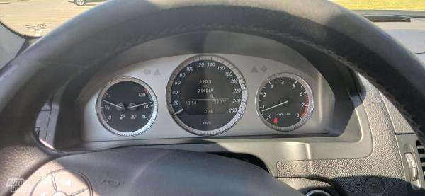 Pelēks Mercedes-Benz C 180 2008 Viļņa, ar dzinēja tilpumu 1.80 L un nobraukumu 214 tūkst. km par 6250 €, foto 10 vietnē AUTOMOTO.COM.LV