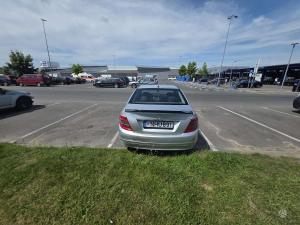 Grey Mercedes-Benz C 180 2010 in Vilnius, with an engine capacity of 2.14 L and mileage of 213 thousand km for 5600 €, photo 8 on AUTOMOTO.COM.LV