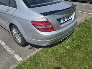 Grey Mercedes-Benz C 180 2010 in Vilnius, with an engine capacity of 2.14 L and mileage of 213 thousand km for 5600 €, photo 16 on AUTOMOTO.COM.LV