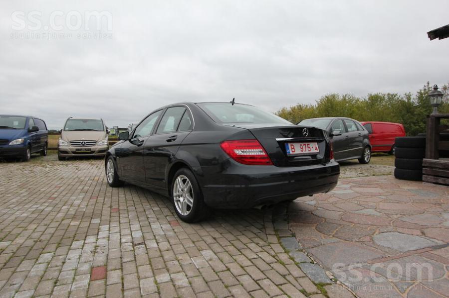 Grey Mercedes-Benz C 180 2012 in Liepaja, with an engine capacity of 1.80 L and mileage of 228 thousand km for 7990 €, photo 7 on AUTOMOTO.COM.LV