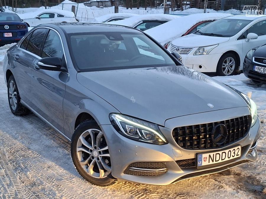 Grey Mercedes-Benz C 180 2014 in Silute, with an engine capacity of 1.60 L and mileage of 225 thousand km for 9700 €, photo 1 on AUTOMOTO.COM.LV