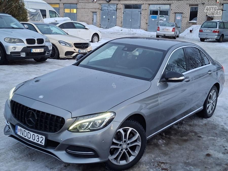 Grey Mercedes-Benz C 180 2014 in Silute, with an engine capacity of 1.60 L and mileage of 225 thousand km for 9700 €, photo 3 on AUTOMOTO.COM.LV