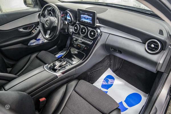 Pelēks Mercedes-Benz C 180 2015 Kauņa, ar dzinēja tilpumu 1.60 L un nobraukumu 0 tūkst. km par 14390 €, foto 11 vietnē AUTOMOTO.COM.LV
