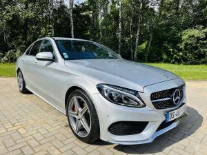 Grey Mercedes-Benz C 180 2015 in Kaunas, with an engine capacity of 1.60 L and mileage of 210 thousand km for 11550 €, photo  on AUTOMOTO.COM.LV