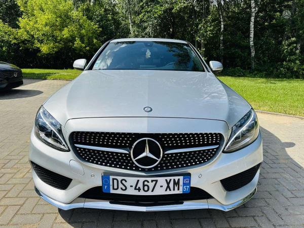Grey Mercedes-Benz C 180 2015 in Kaunas, with an engine capacity of 1.60 L and mileage of 210 thousand km for 11550 €, photo 2 on AUTOMOTO.COM.LV