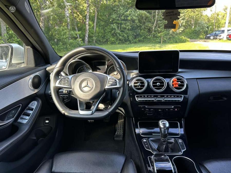 Pelēks Mercedes-Benz C 180 2015 Kauņa, ar dzinēja tilpumu 1.60 L un nobraukumu 210 tūkst. km par 11550 €, foto 8 vietnē AUTOMOTO.COM.LV
