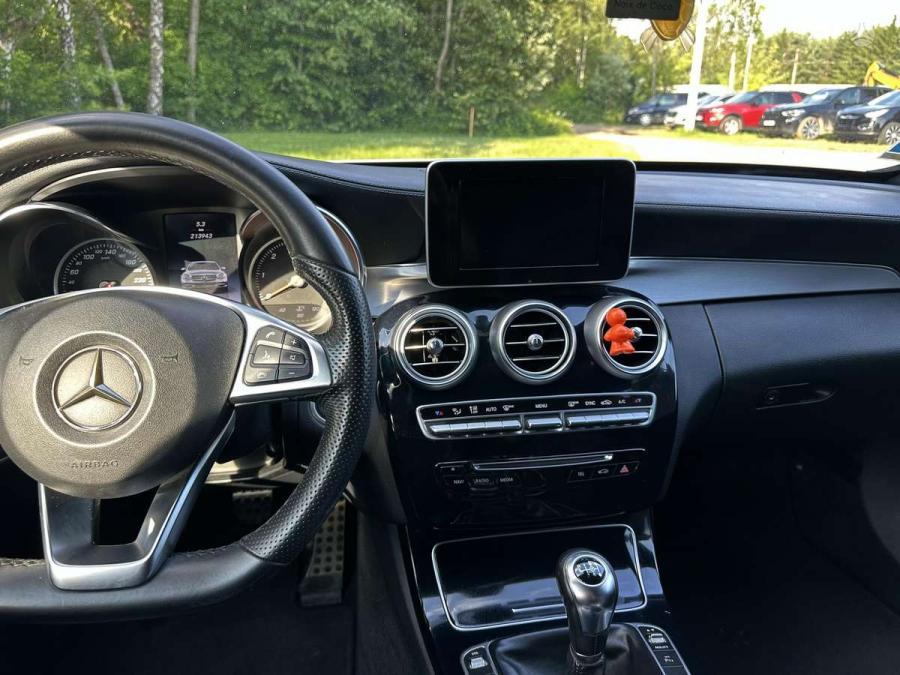 Pelēks Mercedes-Benz C 180 2015 Kauņa, ar dzinēja tilpumu 1.60 L un nobraukumu 210 tūkst. km par 11550 €, foto 9 vietnē AUTOMOTO.COM.LV