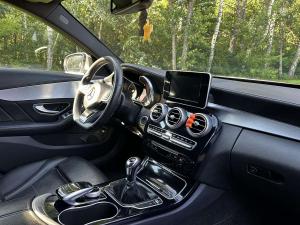 Pelēks Mercedes-Benz C 180 2015 Kauņa, ar dzinēja tilpumu 1.60 L un nobraukumu 210 tūkst. km par 11550 €, foto 17 vietnē AUTOMOTO.COM.LV